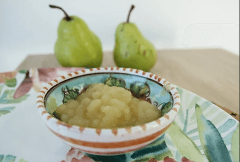 Baby’s First Pear Puree - Homemade Baby Food Recipe | Cherub Baby