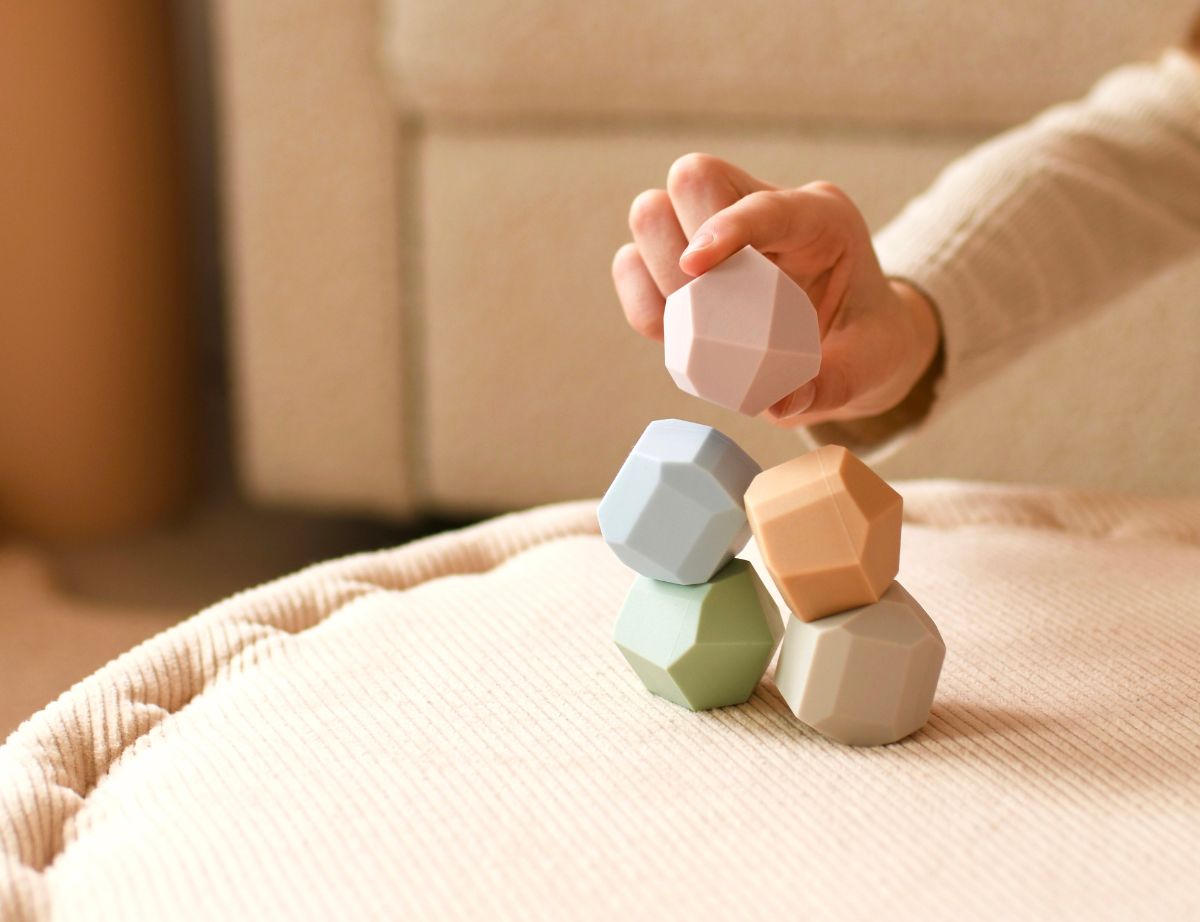 Silicone Balancing Stacking Stones 5PK | Montessori Toy - Australia ...